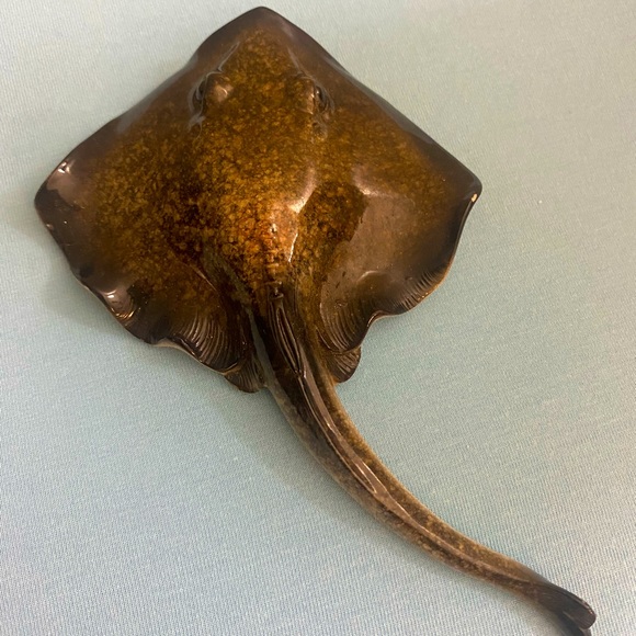 Vintage | Accents | Vtg Ceramic Manta Ray Home Decor Paperweight ...